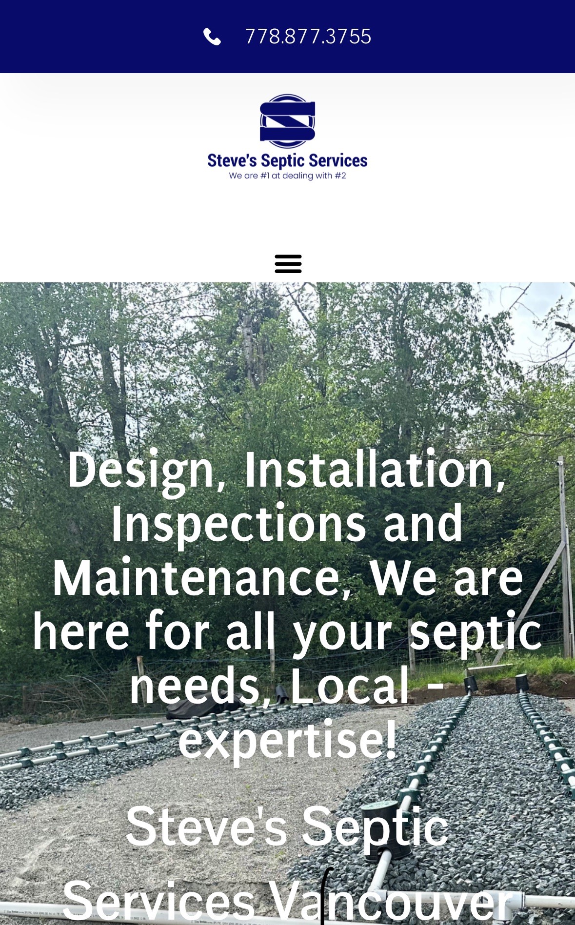 Home - Steve's Septic Services